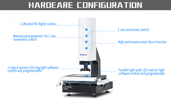 Semi Automatic Vision Measurement Machine Vmm 2.5μM Repeatability (E300)
